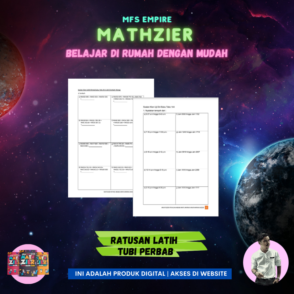 Mathzier Bantu Pembelajaran di Rumah - Cikgu Mohd Fadli Salleh Online