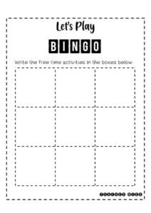 English Year 2 – Unit 5 (Free Time) Worksheets. – Cikgu Fadli Online