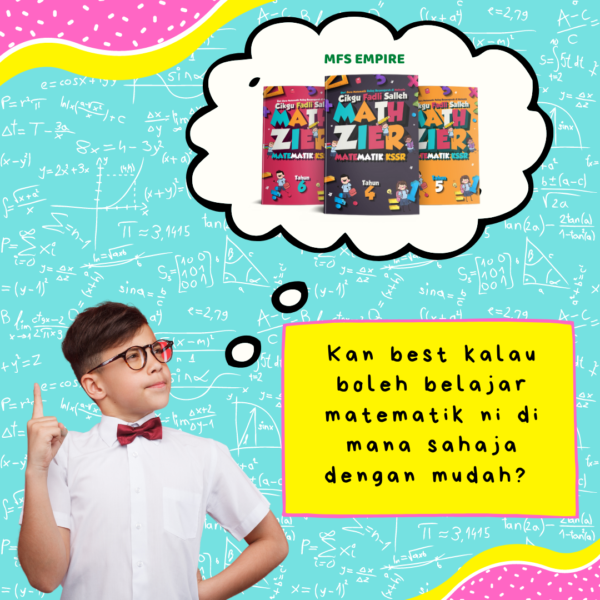 Kan best kalau boleh belajar matematik ni di mana sahaja dengan mudah ...