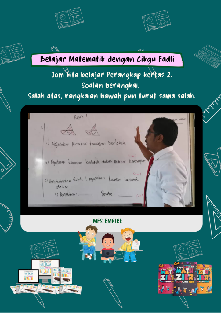 Video Soalan bahagi dalam pecahan. - Cikgu Mohd Fadli Salleh Online
