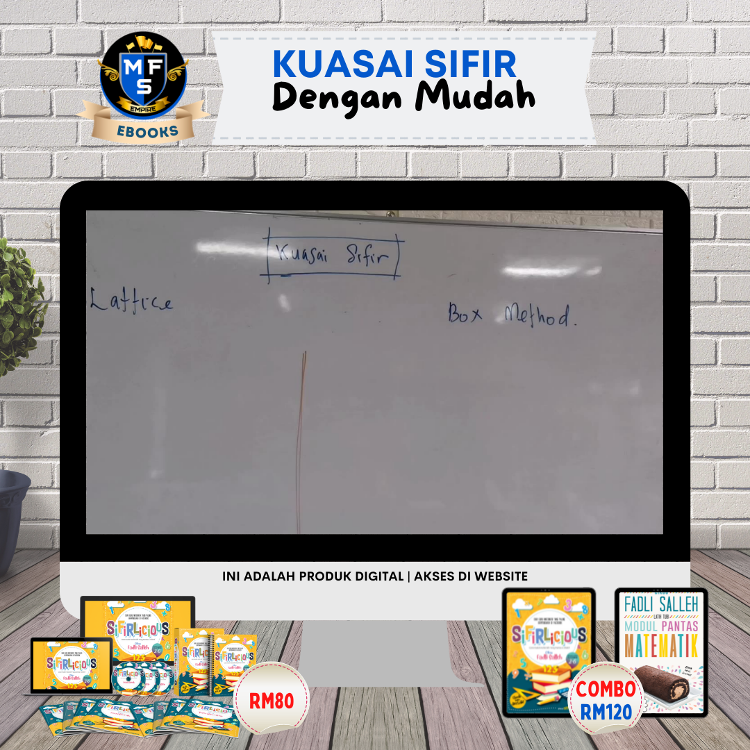 Kuasai 9 Teknik Sifir dengan Sifirlicious - Cikgu Mohd Fadli Salleh Online