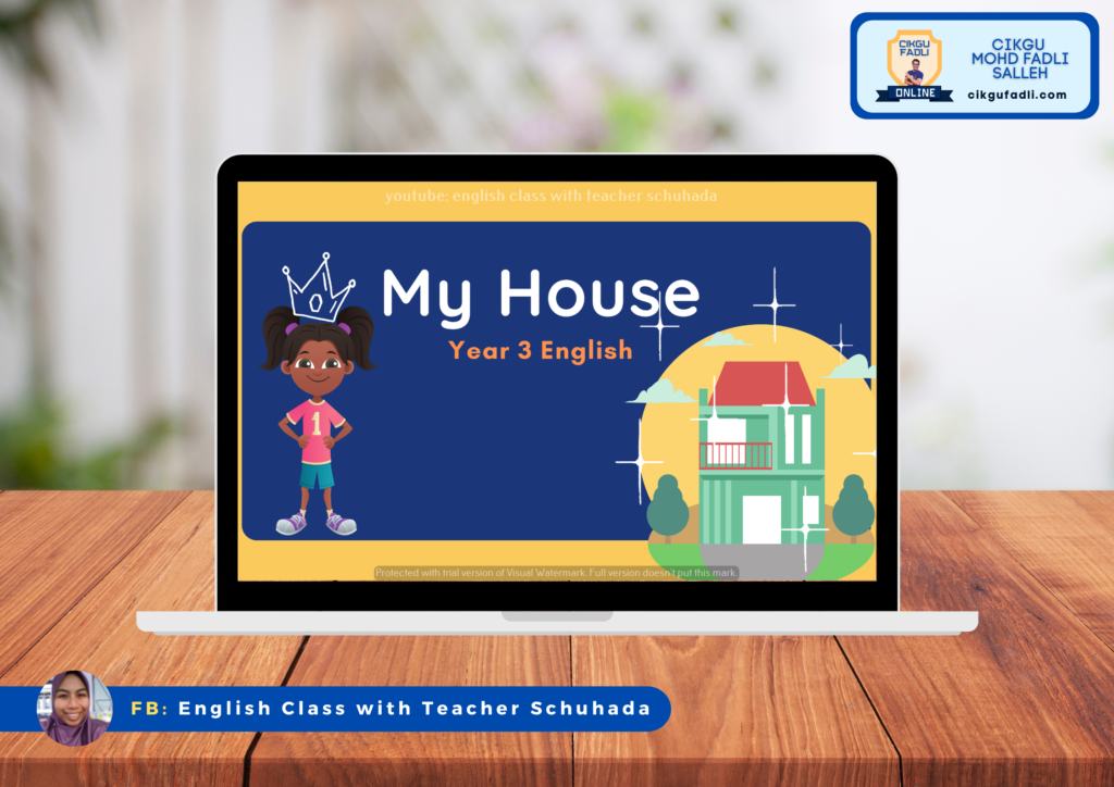 Year 3 English - My House - Cikgu Fadli Online