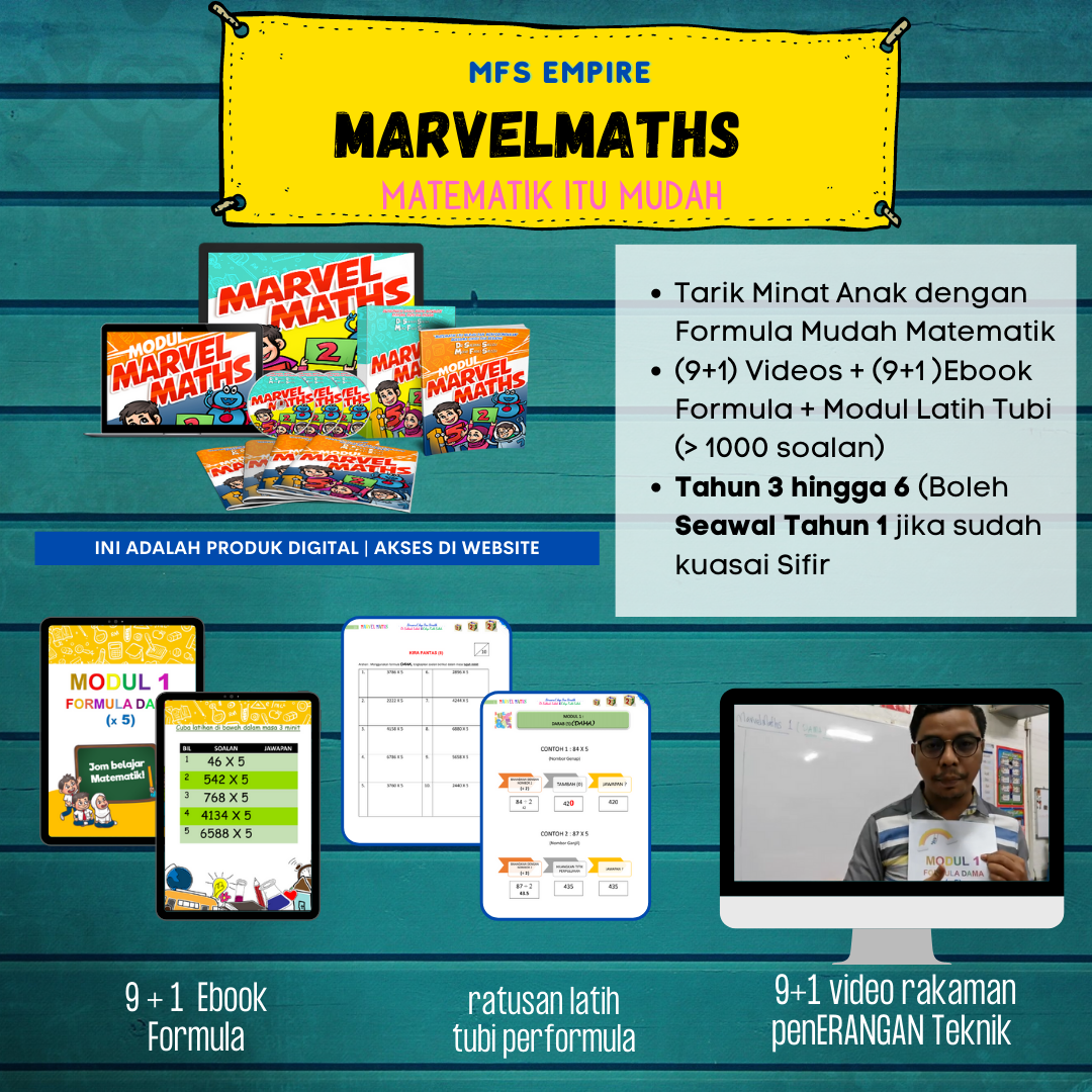 Ebook Marvelmaths Direka Khas Untuk Menarik Minat Anak-Anak Kepada ...