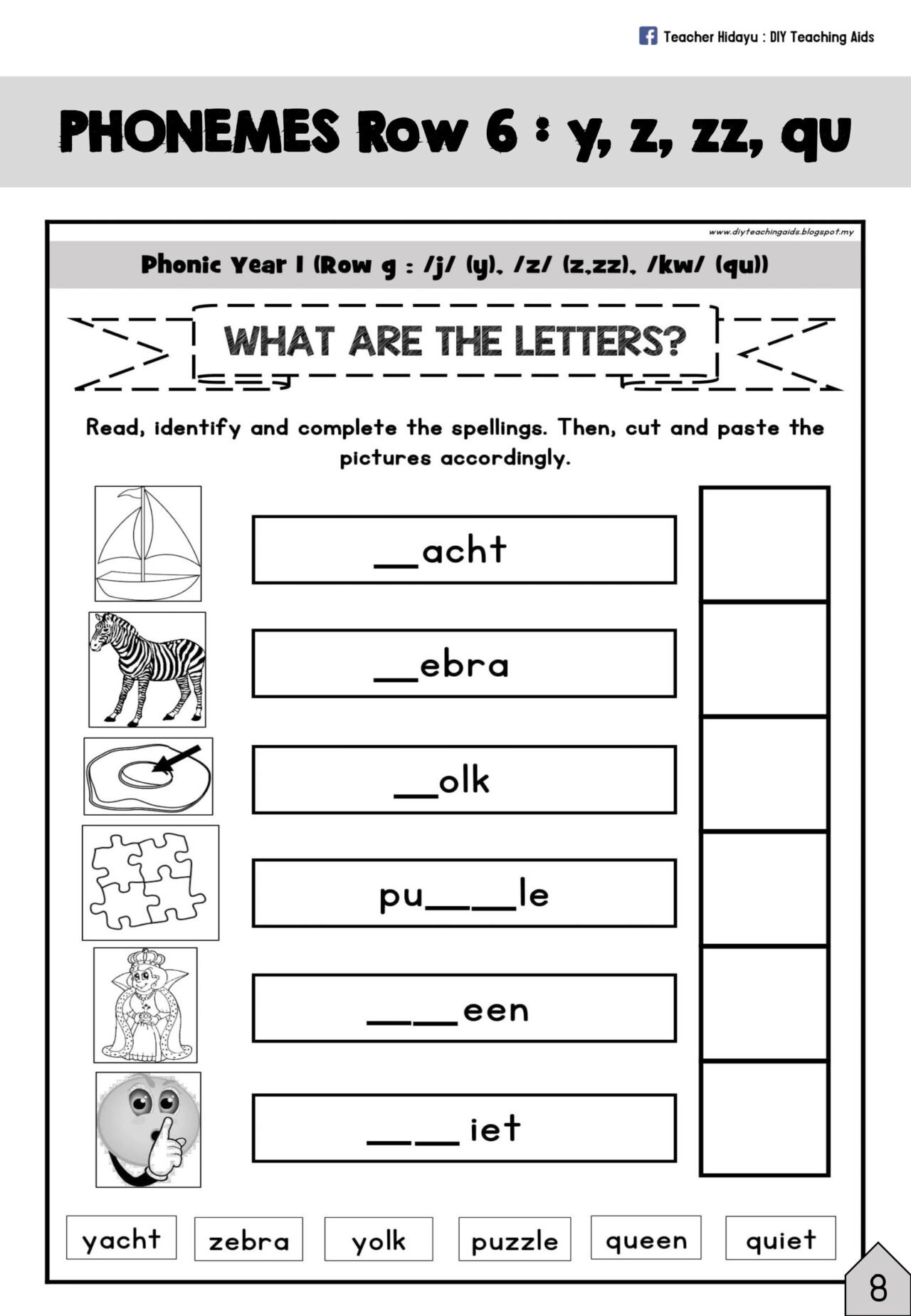Phonics Module for Year 1 - Cikgu Mohd Fadli Salleh Online