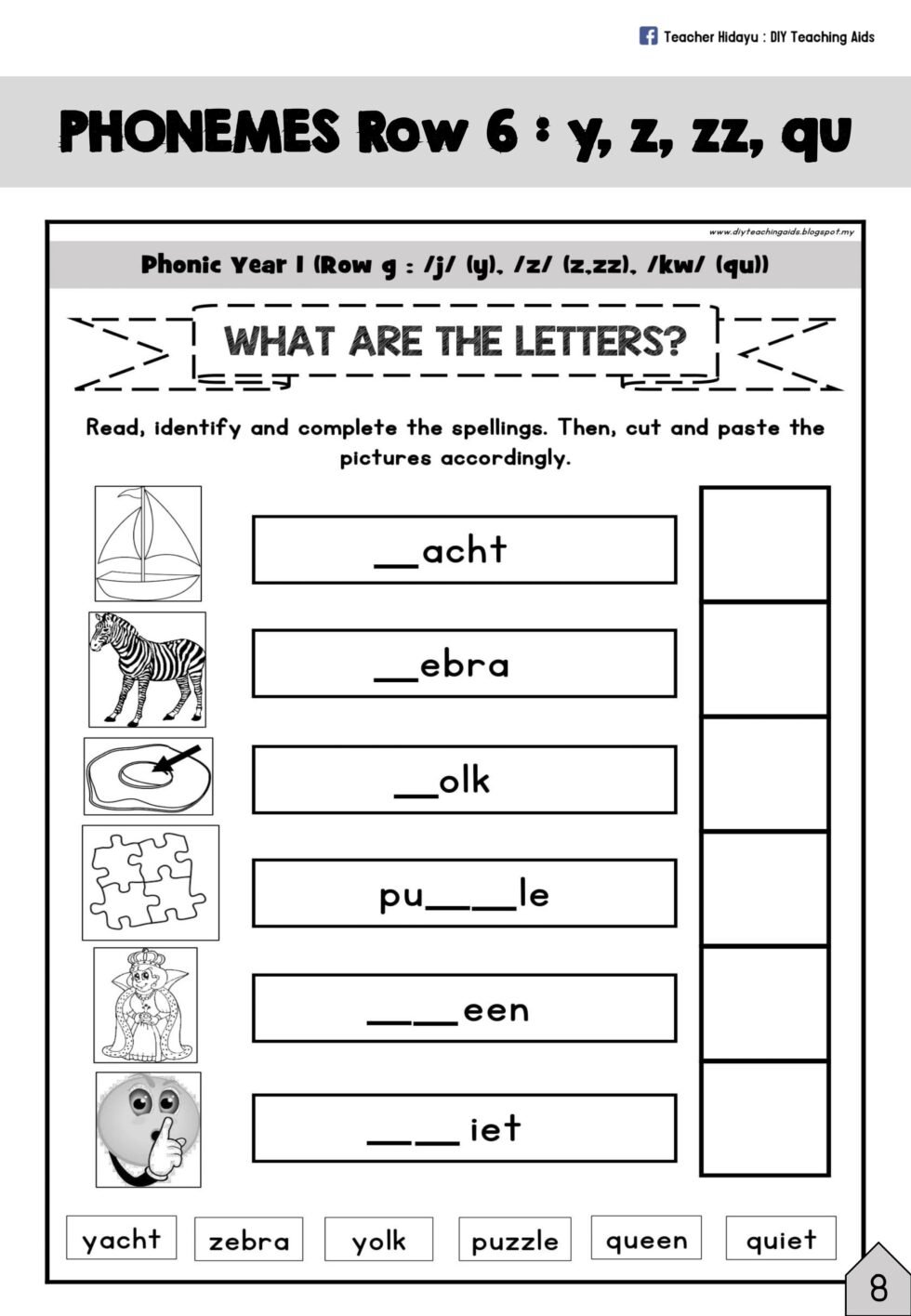 Phonics Module for Year 1 - Cikgu Mohd Fadli Salleh Online