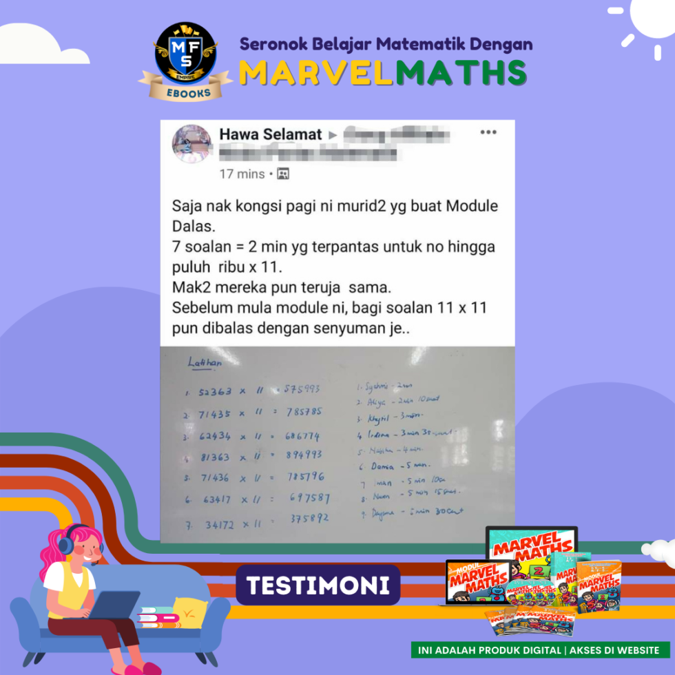 Modul Dalas dalam MarvelMaths - Cikgu Fadli Online