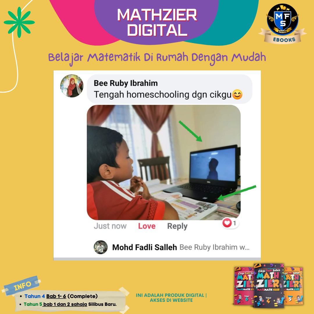 Modul Digital Mathzier, ia umpama personal tutor datang ke rumah ...