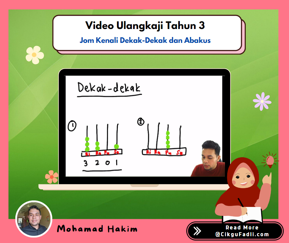 Video Ulangkaji Tahun 3 : Jom Kenali Dekak-Dekak dan Abakus - Cikgu ...