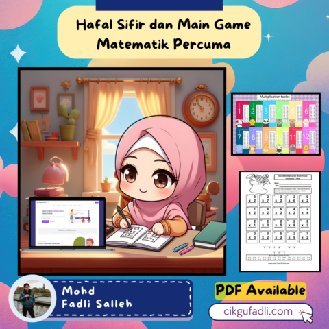 Hafal Sifir dan Main Game Matematik Percuma - Cikgu Mohd Fadli Salleh Online