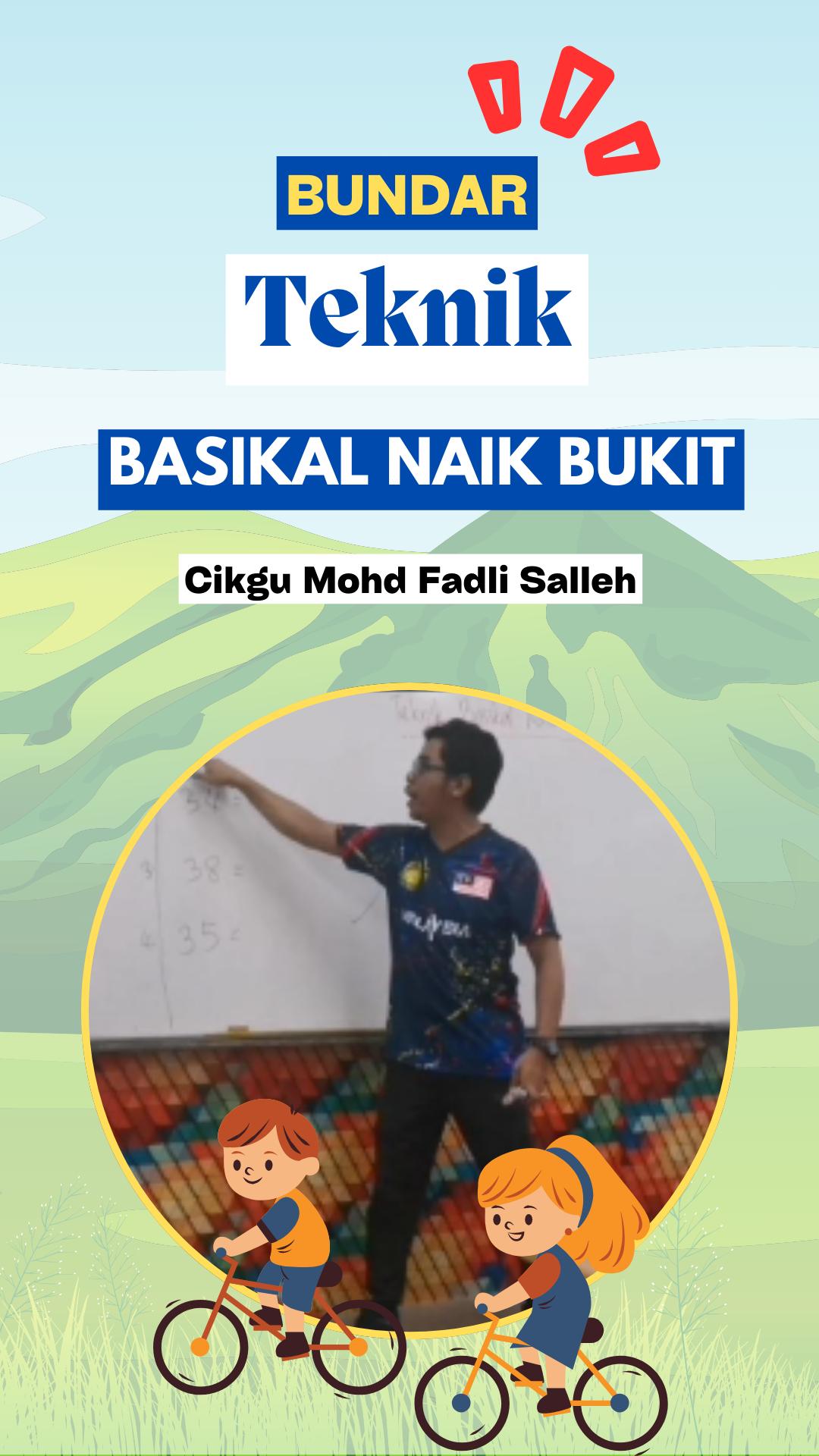 Video Teknik Basikal Naik Bukit - Cikgu Fadli Online