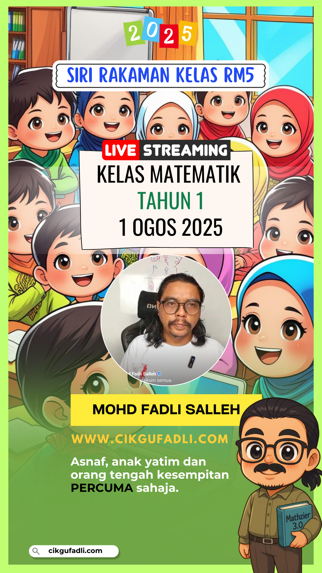 kelas rakaman Archives - Cikgu Fadli Online