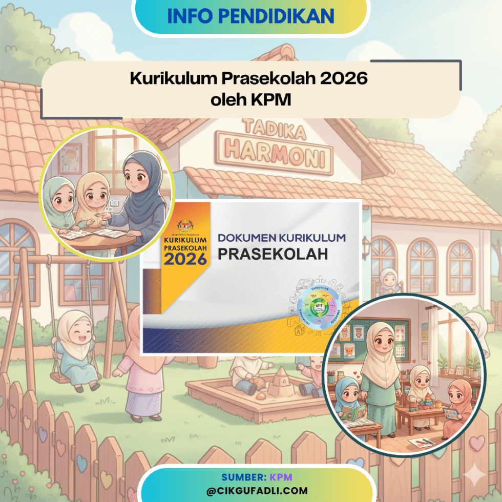 Kurikulum Prasekolah 2026 oleh KPM - Cikgu Fadli Online